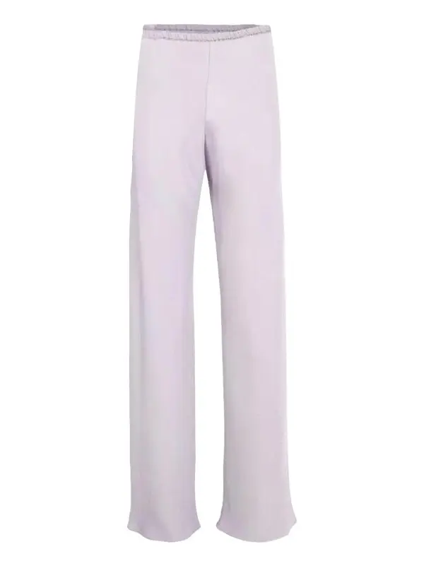 PETER COHEN Bias Wide-leg Trousers - Purple
