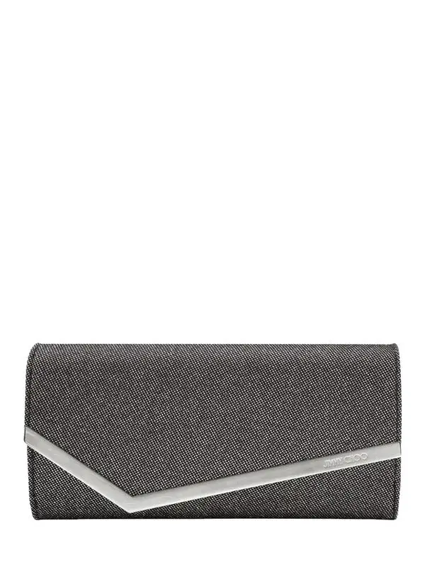 JIMMY CHOO Emmie Clutch Bag - Grey