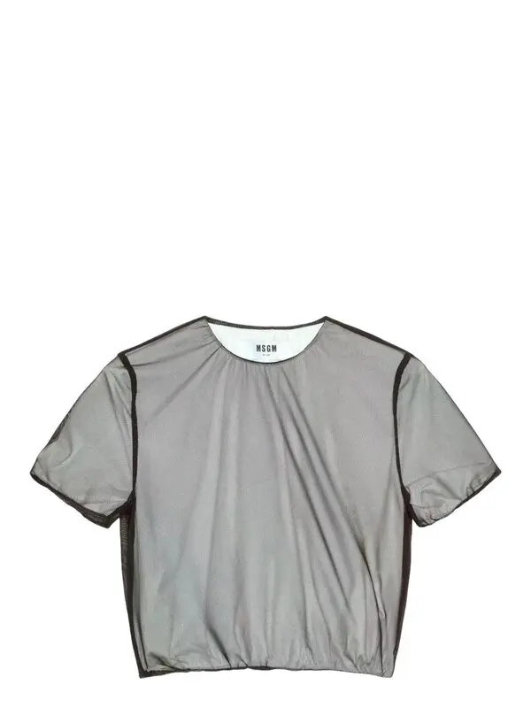 MSGM Short-sleeve T-shirt - Black