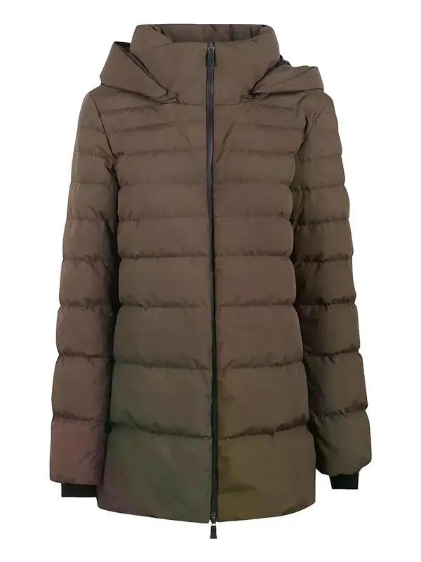 Herno Hooded Padded Jacket - Green