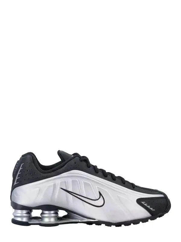 Nike Shox Metallic Trainers - Silver