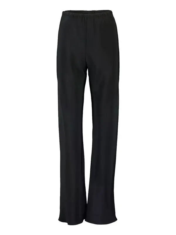 PETER COHEN Silk Trousers - Black