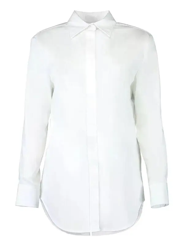 Brandon Maxwell Mira Shirt - White