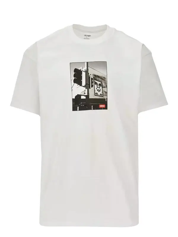 Obey Los Angeles Photo T-shirt - White