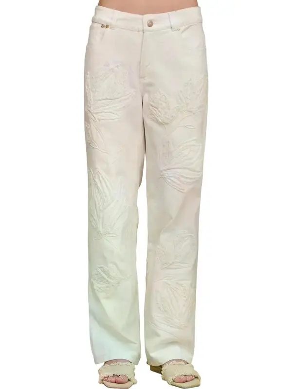 Cult Gaia Flo Jeans - White