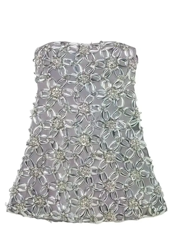Simkhai Vandelia Mini Dress - Grey