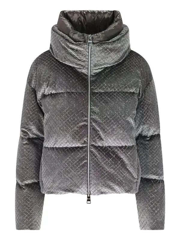 Herno Sequin Padded Jacket - Grey