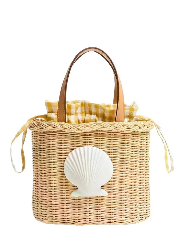 Pamela Munson The Bea Scallop Tote Bag - Neutrals