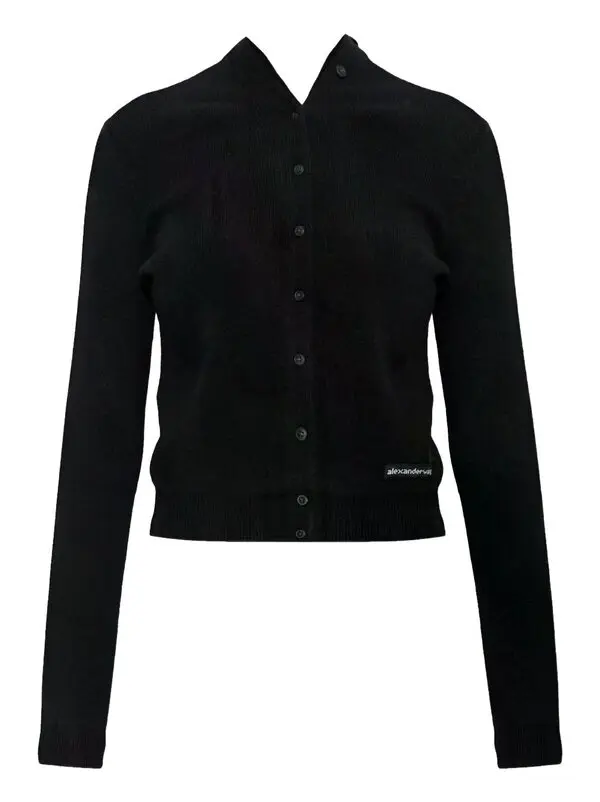 Alexander Wang Buttoned Cardigan - Black
