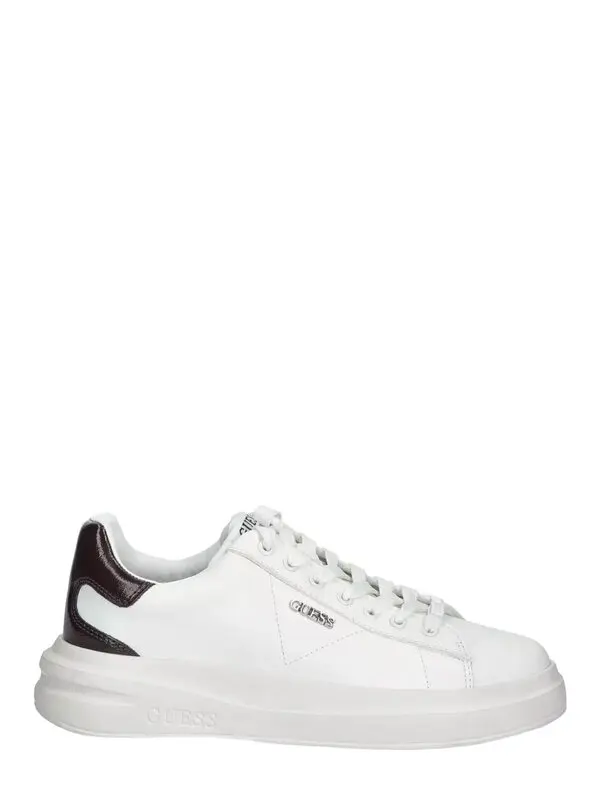 Guess Elbina Lace-up Sneakers - White