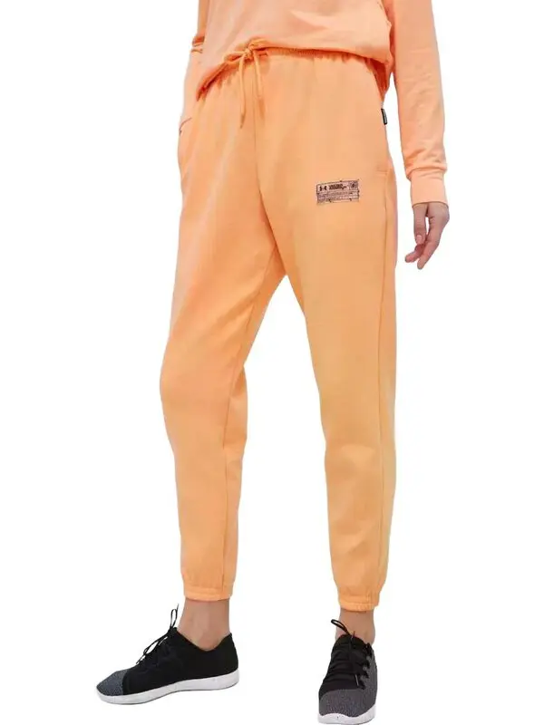 Under Armour Drawstring Label Track Pants - Orange