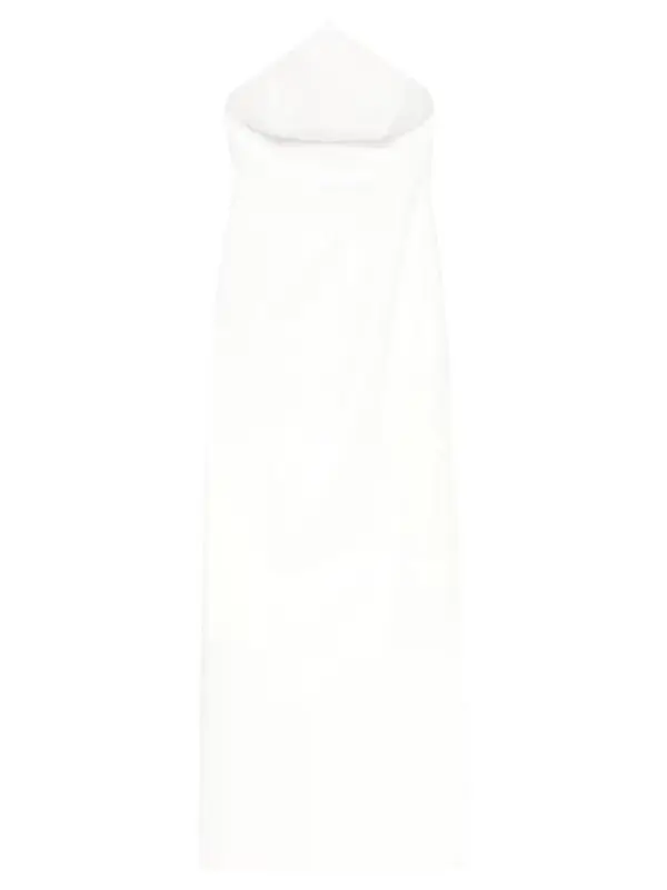 Solace London Senna Strapless Maxi Dress - Neutrals