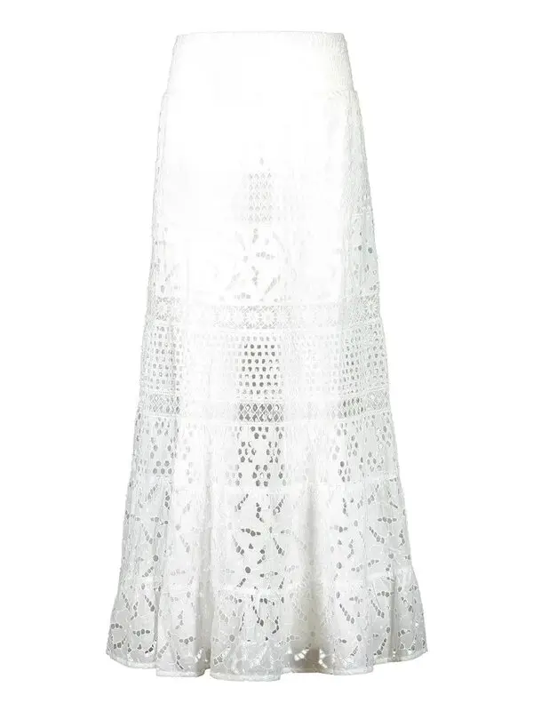 Temptation Positano Piave Maxi Skirt - White