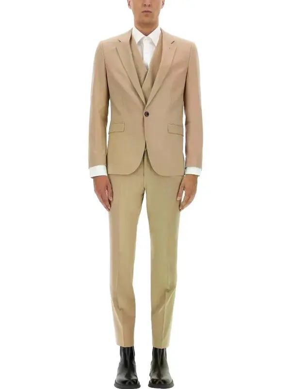 Hugo Single-breasted Suit - Neutrals