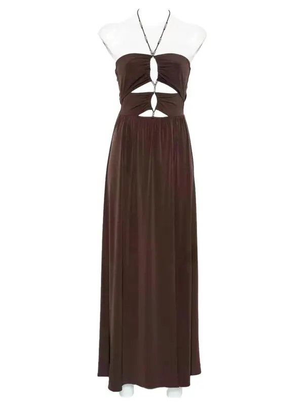 Ba&sh Jea Midi Dress - Brown
