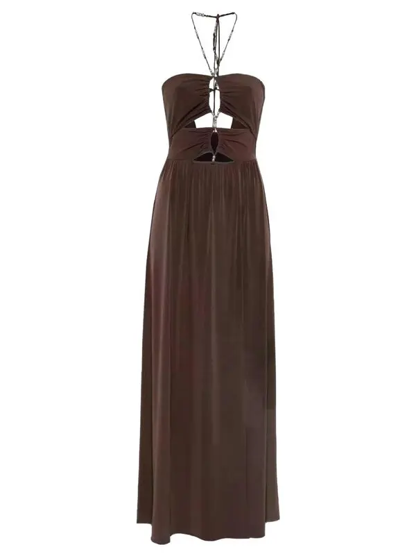 Ba&sh Jea Midi Dress - Brown
