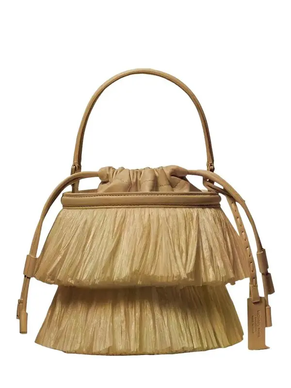 Michael Kors Mini Ischia Bucket Bag - Neutrals