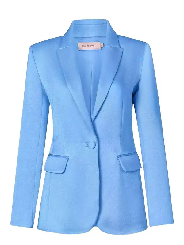 Silvia Tcherassi Rebeca Blazer - Blue