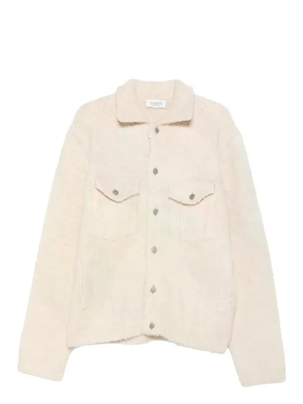 LANEUS Button-fastening Shirt Jacket - Neutrals