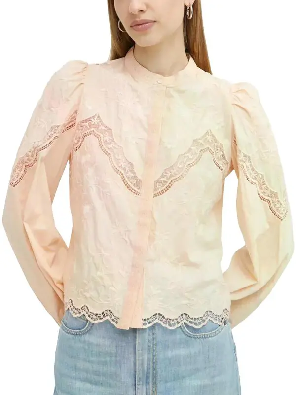 TWINSET Lace-embroidered Blouse - Neutrals