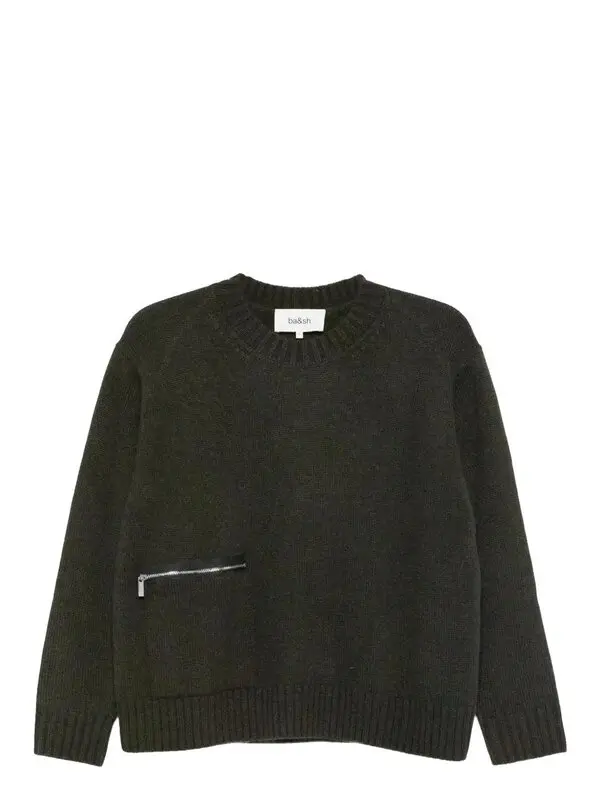Ba&sh Cesnik Cashmere Jumper - Green