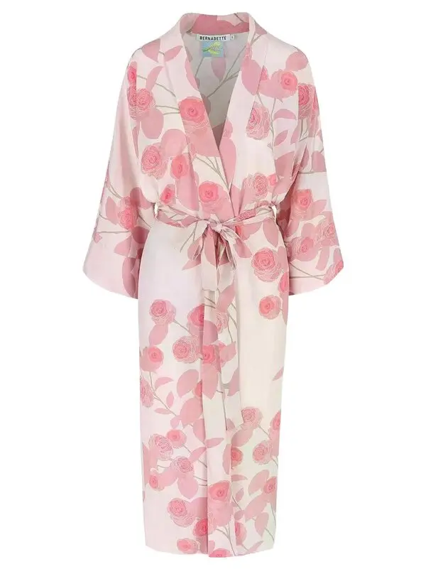 Bernadette Floral-print Dress - Pink
