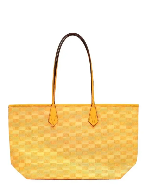Moreau Small Saint Tropez Zip-top Geometric-pattern Tote Bag - Yellow