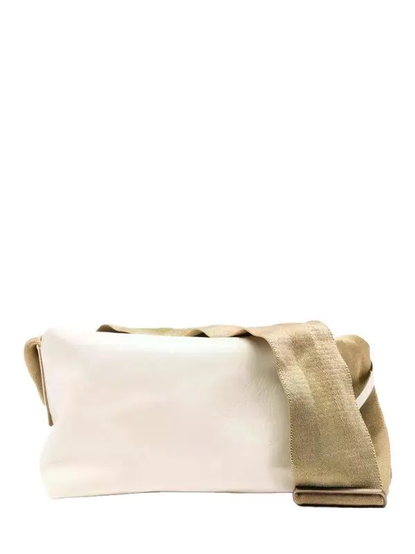 UMA WANG Leather Shoulder Bag - Neutrals