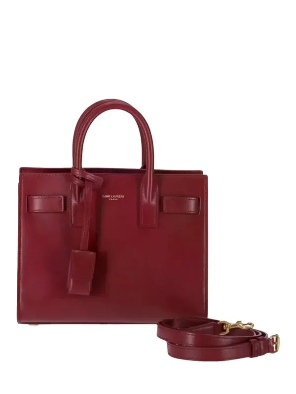 Saint Laurent Sac De Jour Nano Tote Bag - Red