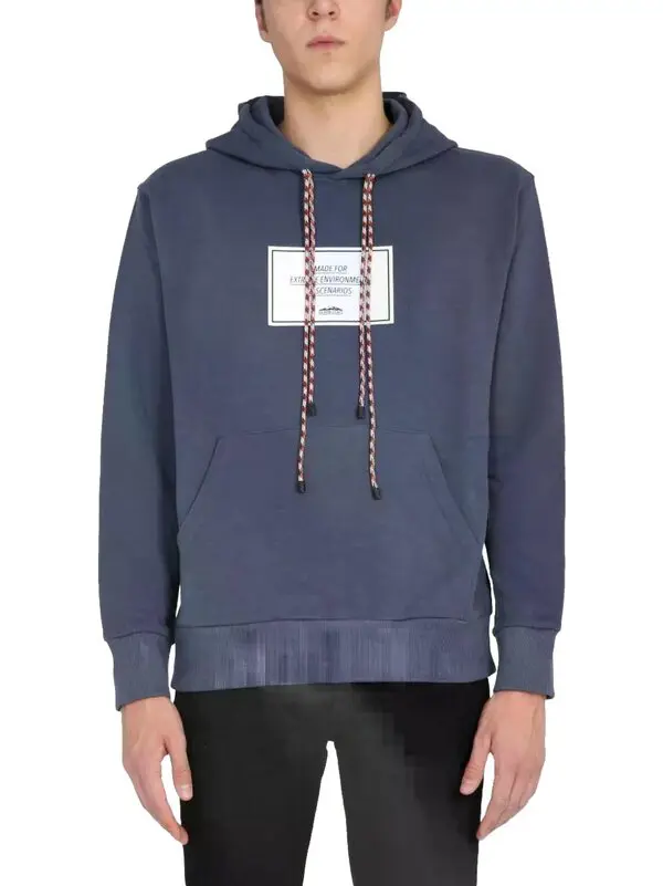 IH NOM UH NIT Drawstring-detailed Hoodie - Blue