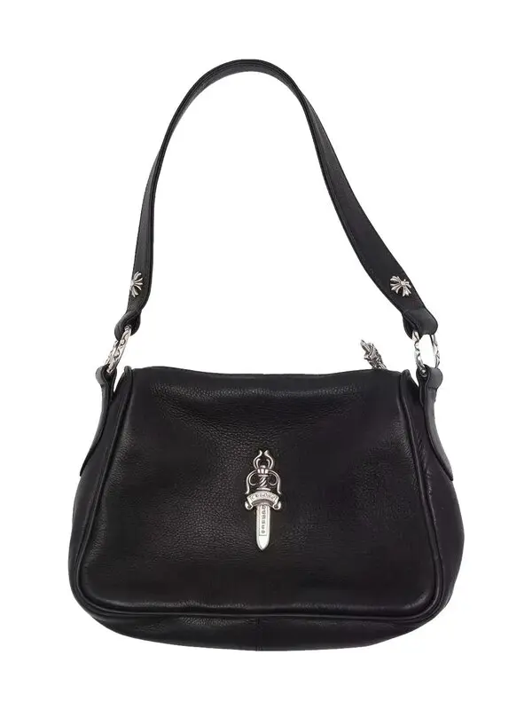 Chrome Hearts Leather Dagger Bag - Black