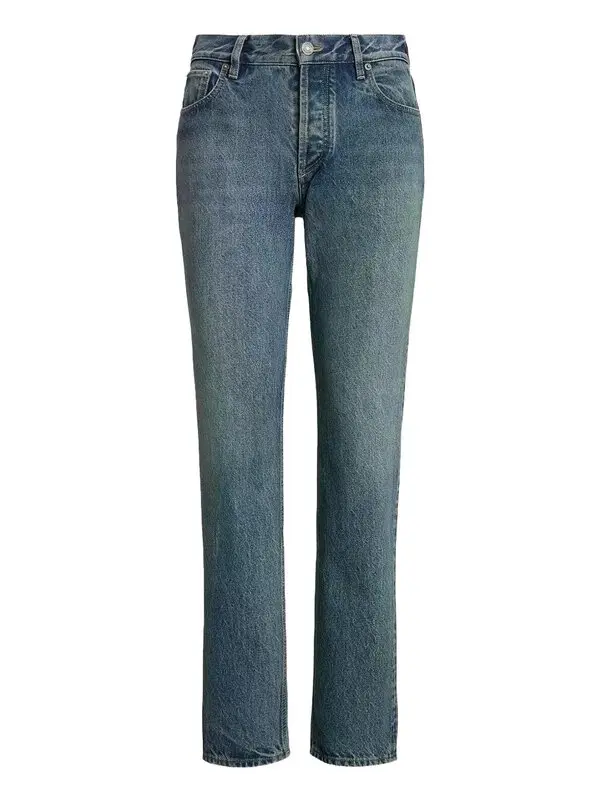 Ralph Lauren Nicolet Faded Straight Jeans - Ocean Blue