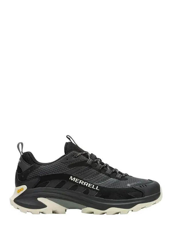 Merrell Moab Speed 2 Grid Panelled Sneakers - Black