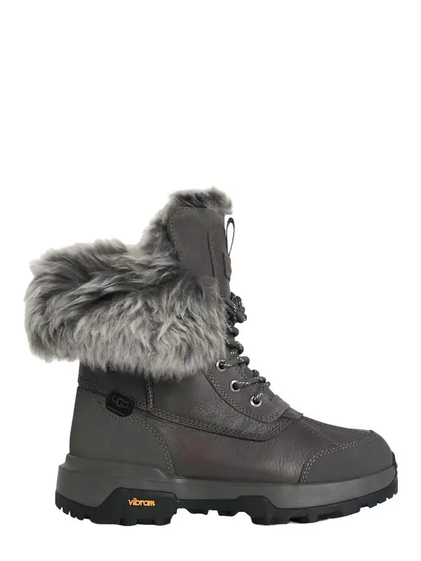 UGG Adirondack Leather Snow Boots - Grey
