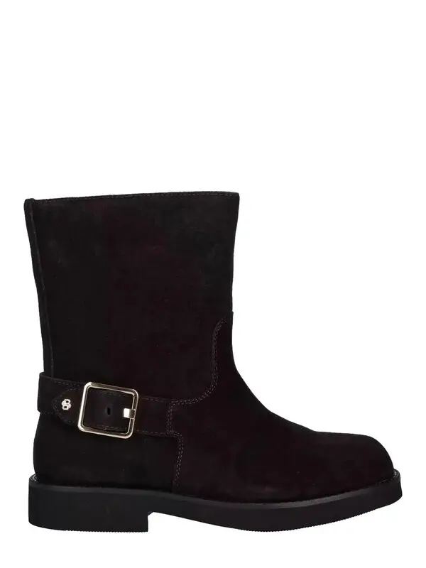 BOSS Buckle-strap Boots - Brown