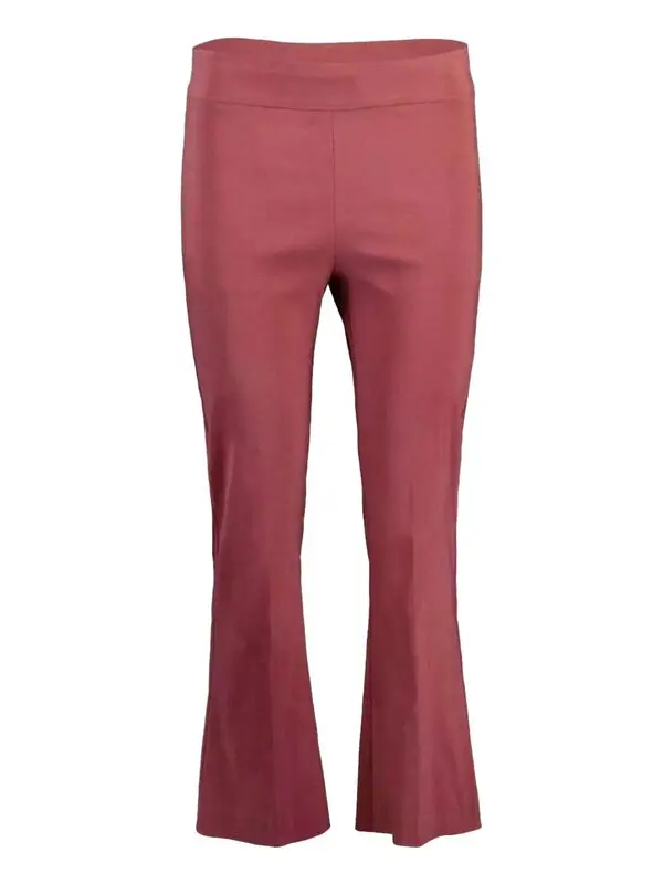 Avenue Montaigne Léo Cropped Trousers - Red