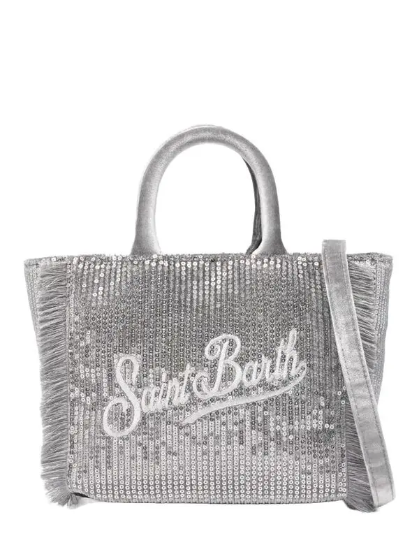 MC2 SAINT BARTH Mini Vanity Tote Bag - Silver