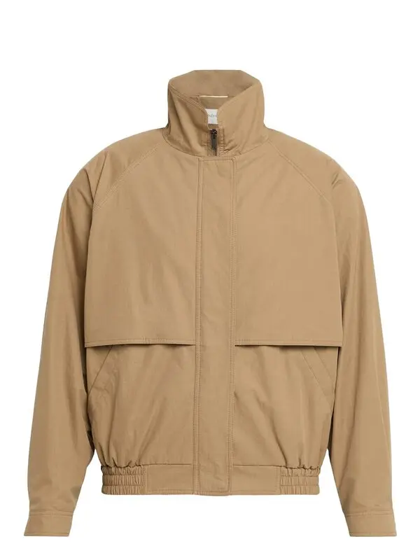 Saint Laurent Cotton Canvas Utility Jacket - Beige