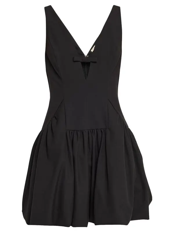 Cult Gaia Blaise Fit And Flare Mini Dress - Black