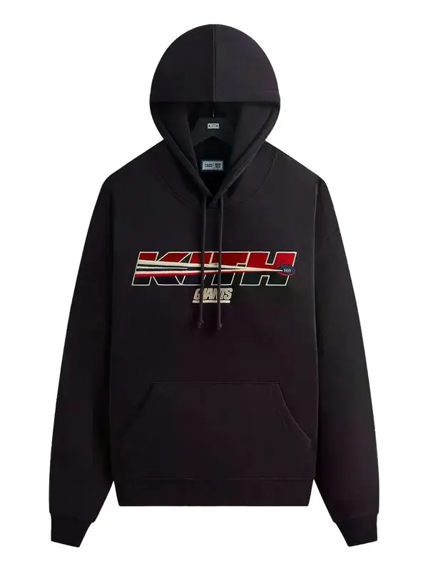 Kith Nfl New York Giants Nelson Cotton Hoodie - Black