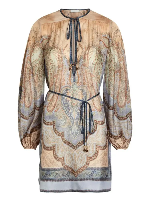 Zimmermann Wanderlust Printed Silk Tunic - Multicoloured 1