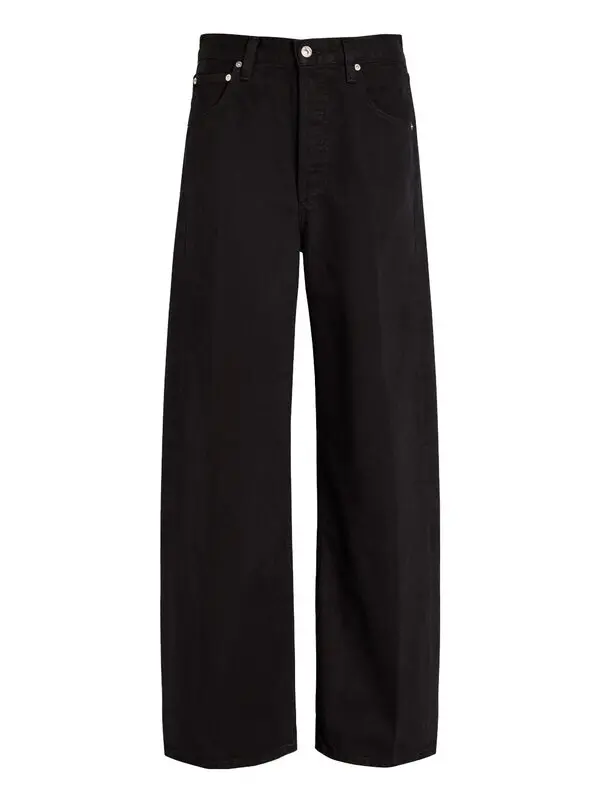Citizens Of Humanity Ayla Wide-leg Jeans - Black