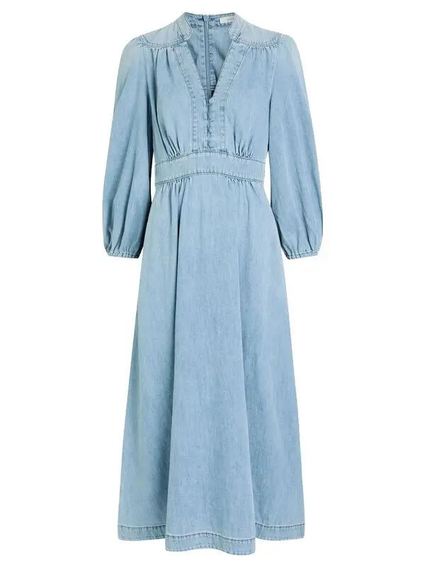 Zimmermann Wanderlust Midi Dress - Denim