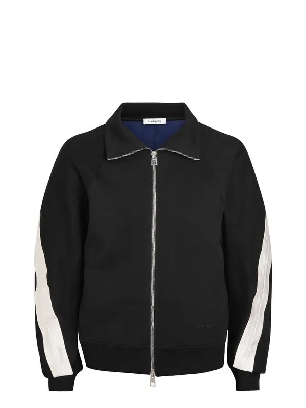 Givenchy Panelled Cotton-blend Sweatshirt - Black