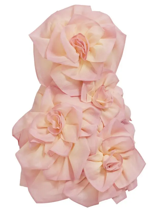 Aje Johanna Flower-detailed Mini Dress - Pink