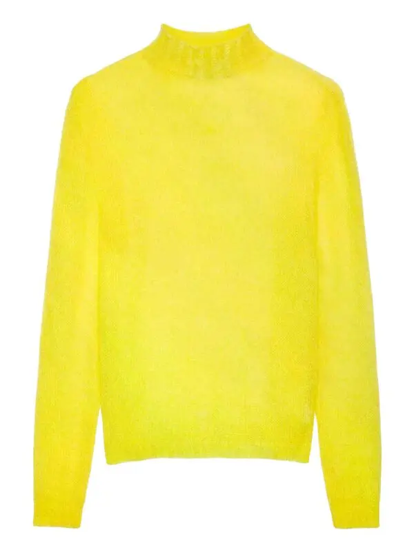MSGM Long-sleeve Sweater - Yellow