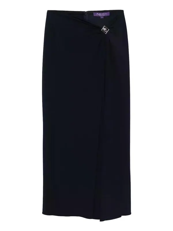 Ralph Lauren Margarethe Maxi Skirt - Blue