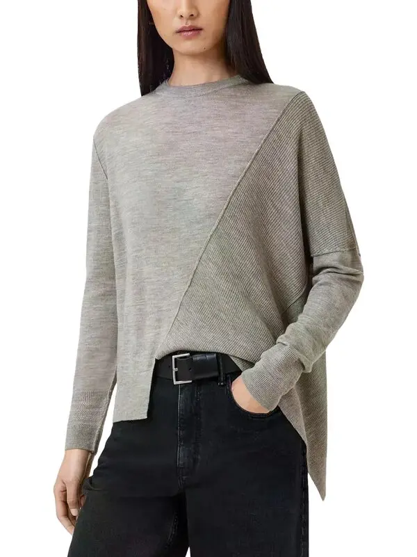 ALLSAINTS Isla Crew-neck Sweater - Neutrals