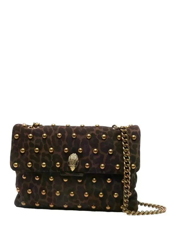 Kurt Geiger Animal-print Shoulder Bag - Brown