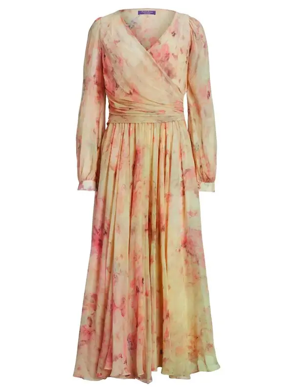 Ralph Lauren Skielar Floral Dress - Neutrals